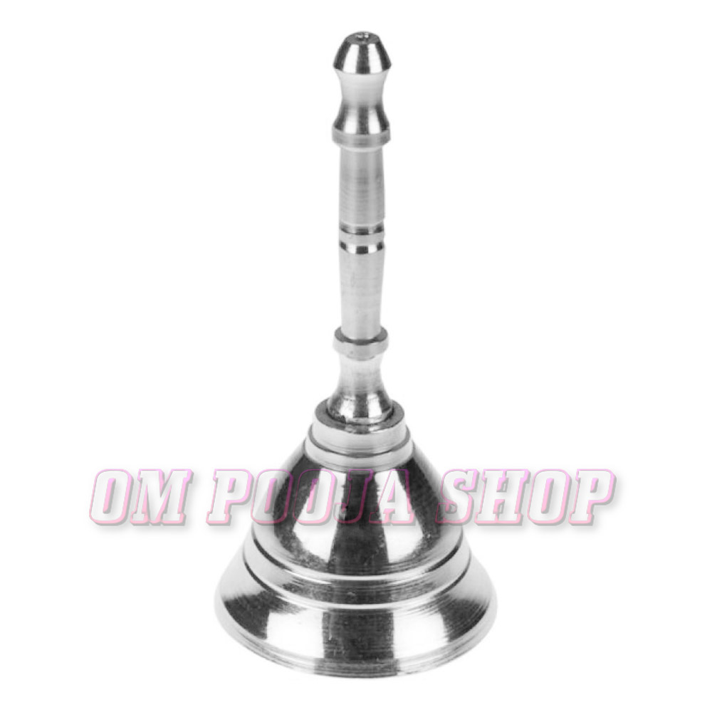 German Silver Bell for Puja Arti buy online cheapest Bell from India