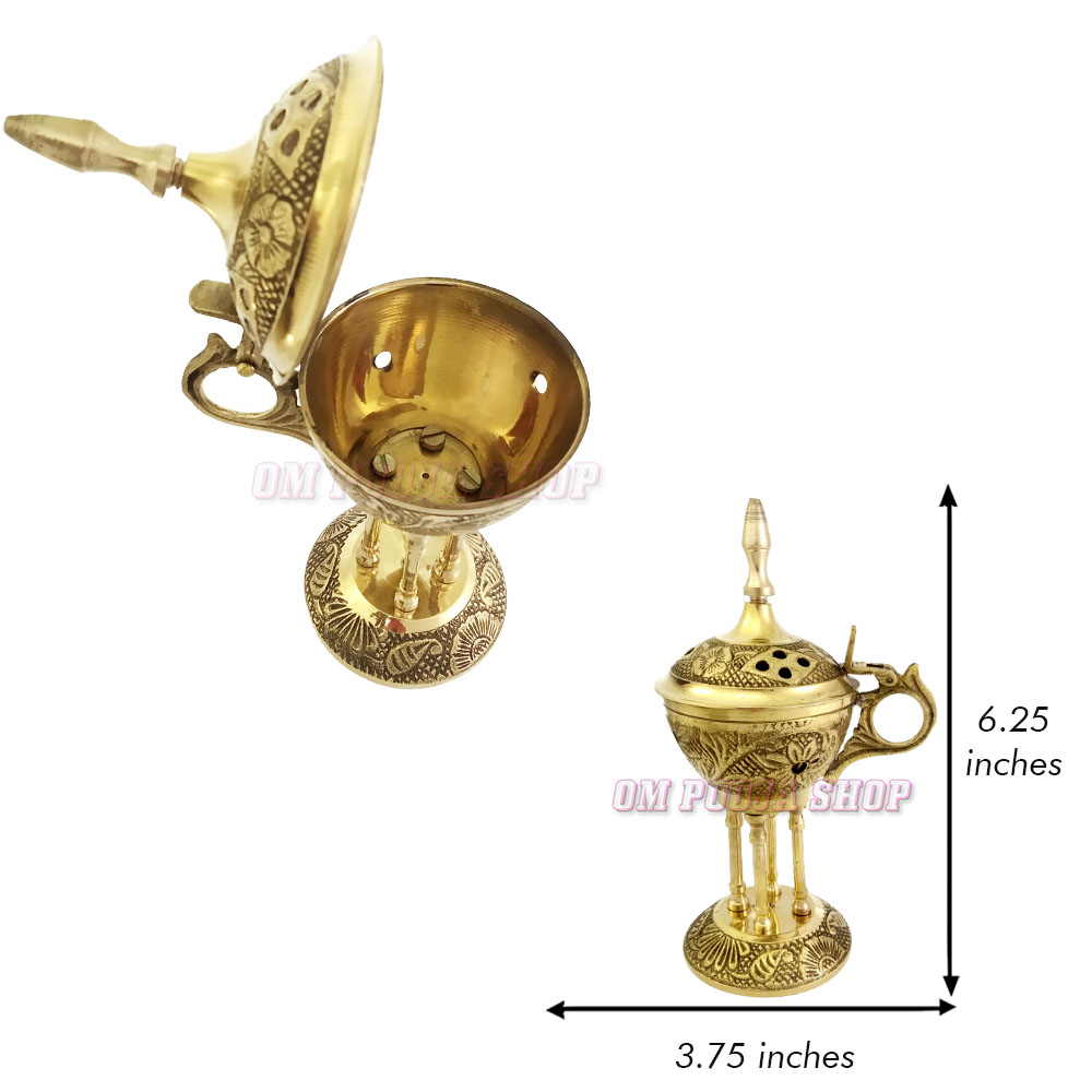 Bakhoor Burner (Mabkhara) in Brass buy online