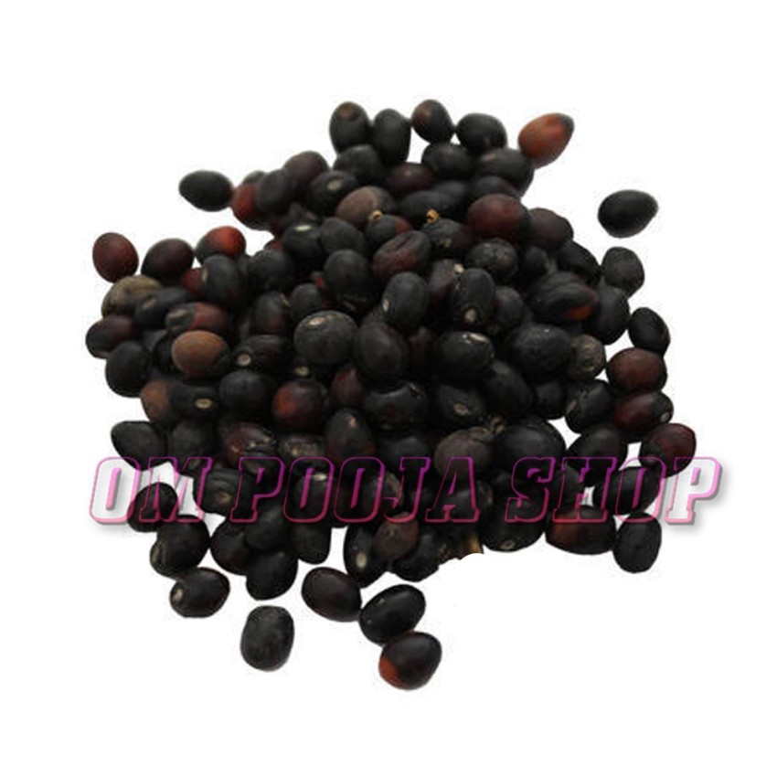 Buy online Black Gunja / Chirmi Beads Get benefits with use