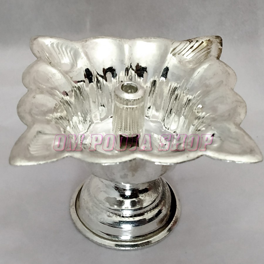 Silver Niranjan Vilakku Deepam Get online @ USA UK from OM POOJA SHOP