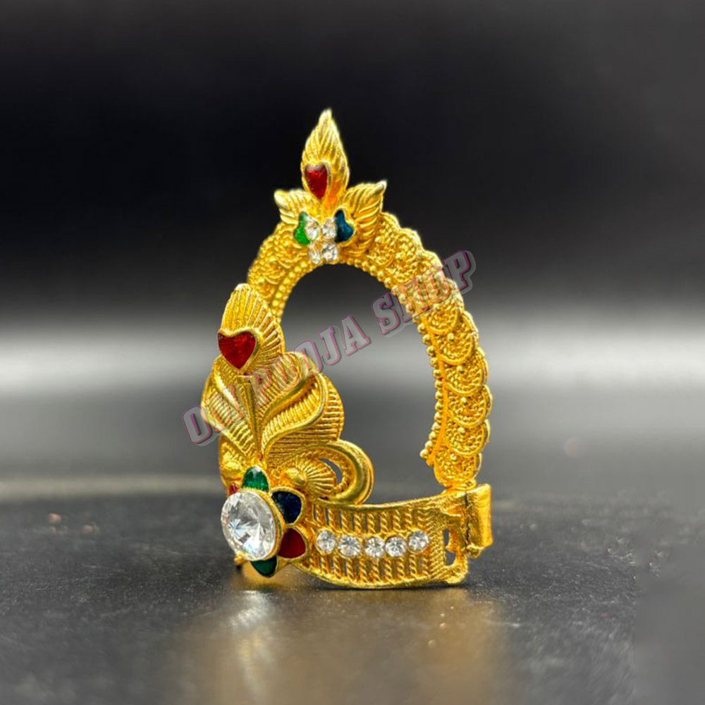 Buy Divine Golden Stone Studded Crown online