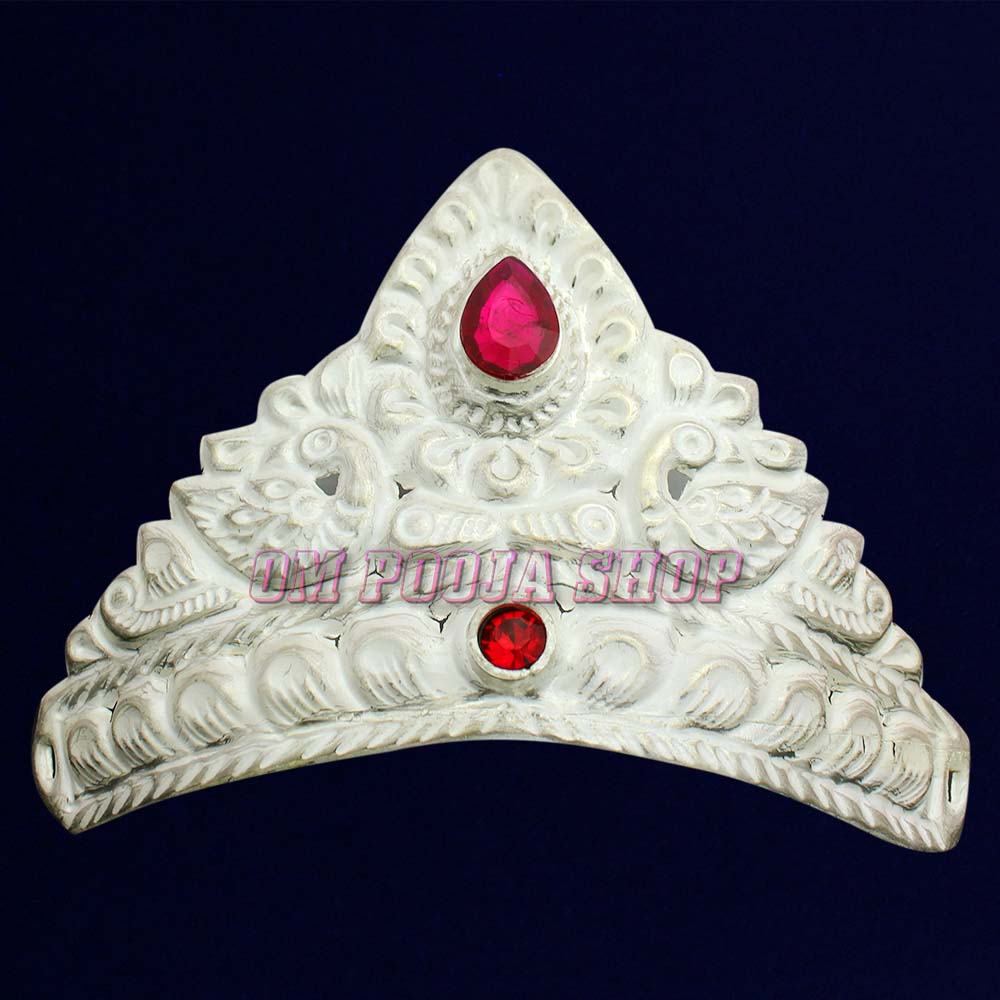 Headgear (Crown) in Pure Silver for God & Goddess online