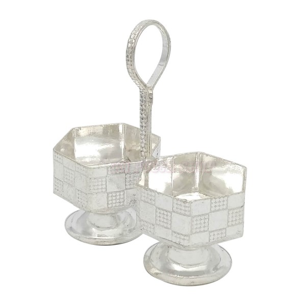 Silver KumKum Containers